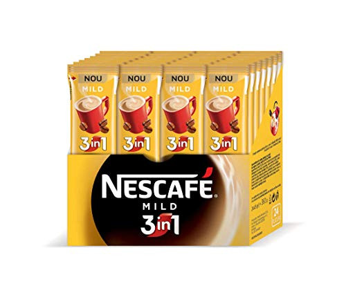 Nescafe Instant Coffee Mild 3 in 1 Pack 24 x 15g - Warehousesoverstock
