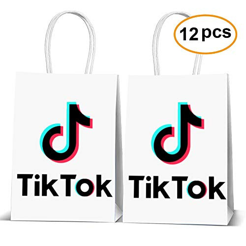 12 PCS Tik Tok Party Goody Bags for Tik Tok Theme Birthday Party ...