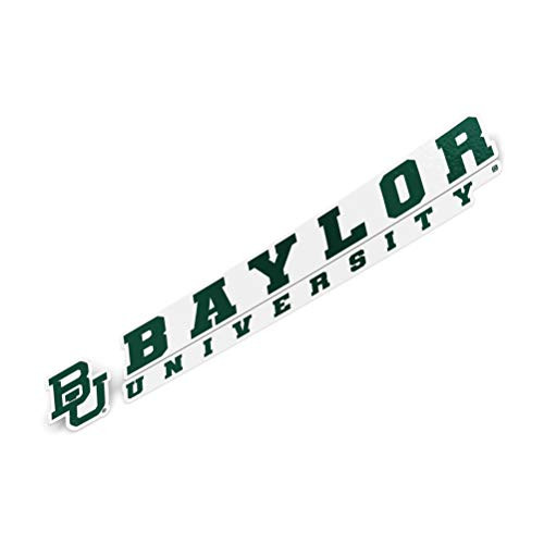 Baylor University Bears NCAA Name Logo Vinyl Decal Laptop Water Bottle ...