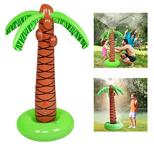 Freehawk Inflatable Palm Tree Yard Sprinkler Water Toys for Kids ...