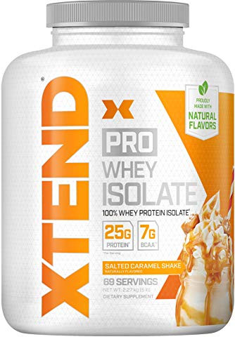 XTEND Pro Protein Powder Salted Caramel Shake | 100% Whey Protein ...