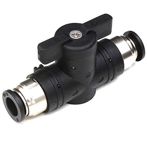 Pneumatic Valve Push Connect Air ValveCEKER 8mm OD Tube Valve Push ...