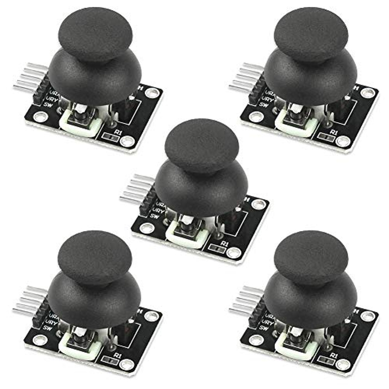 IZOKEE 5 Pcs Joystick Game Breakout Controller Sensor KY023 Module for ...