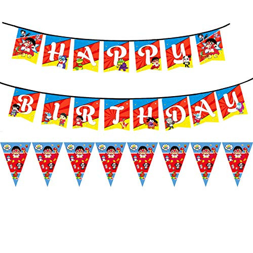 Ryan s World Happy Birthday Banner Ryan s World Theme Birthday Party ...