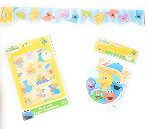 Teaching Supplies Sesame Street Bulletin Board Border Set, Die Cut ...