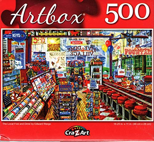 The Local Five and Dime by Edward Wargo - 500 Pieces Jigsaw Puzzle ...