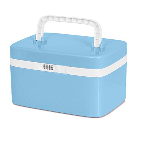 Medicine Lock Box for Safe Medication Storage - Childproof Prescription ...