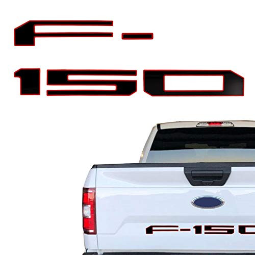 CarMqx 3D Raised Tailgate Letters for Ford F150 2018-2020 Emblem ...