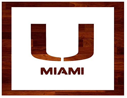 Miami Hurricanes ~ Stencil ~ Multiple Sizes ~ Custom Stencil ...