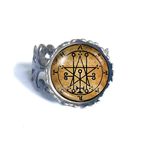 Seal Sigil Of Astaroth Ring Fashion Jewelry Lesser Key Of Solomon ...