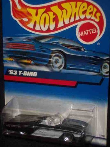 Hot Wheels 2000-130 1963 T-Bird Charcoal Collectible Collector Car ...