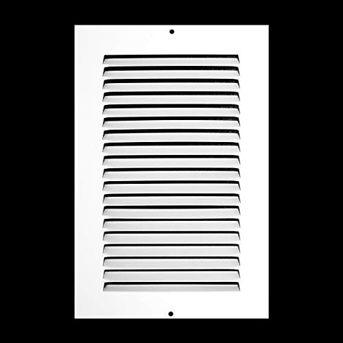 6 inch X 10 inch Steel Return Air Grille - HVAC Vent Cover Grill for ...
