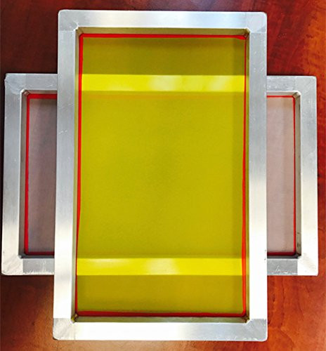 Aluminum Screen Printing Screens Size 9 x 20 Pre-Stretched Silk Screen ...