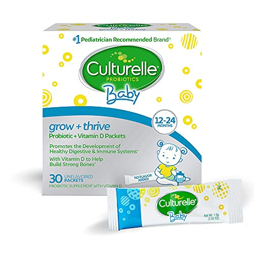 Culturelle Baby Grow Plus Thrive Probiotics Plus Vitamin D Packets ...