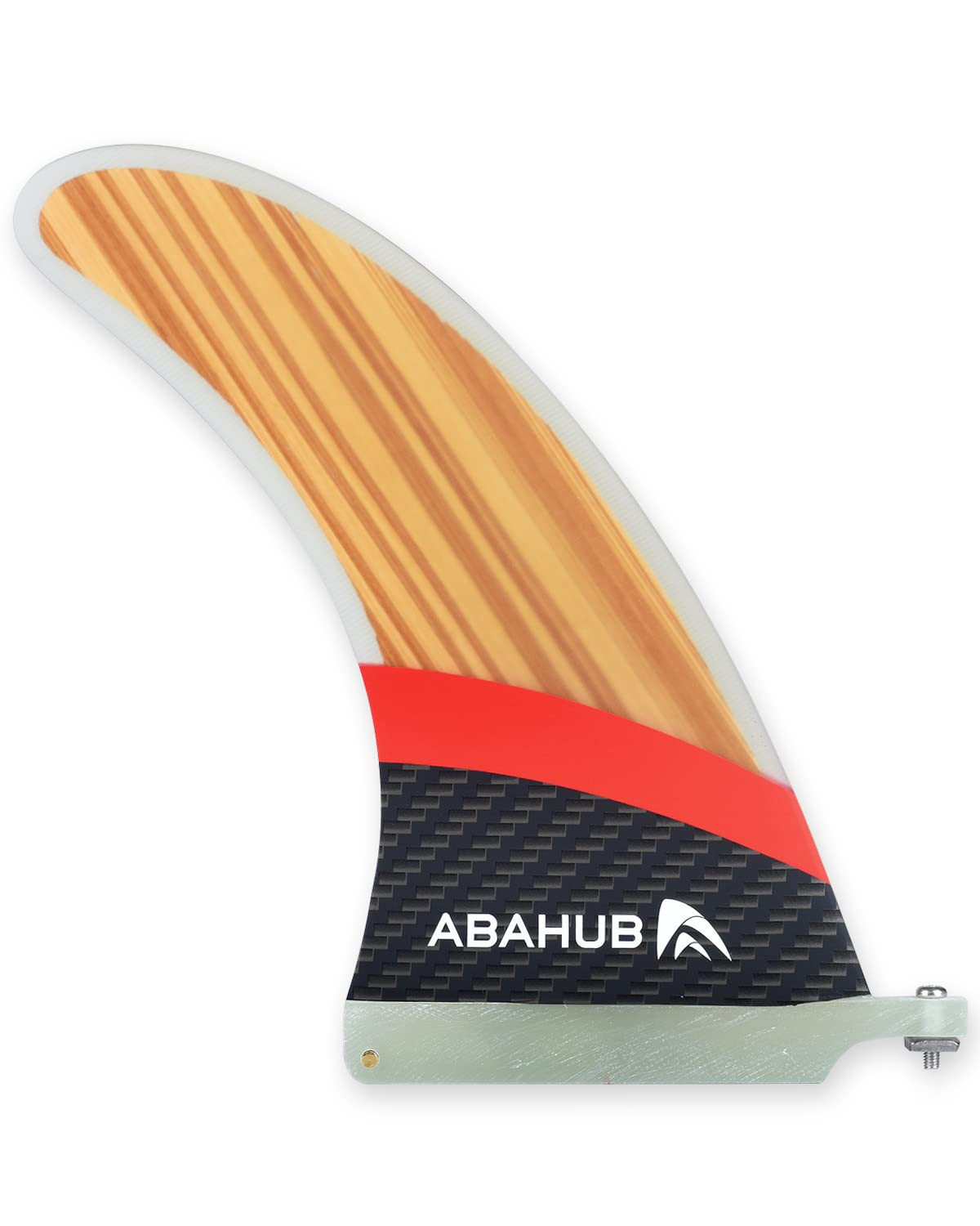 Abahub Surfboard Thruster Fins Set, Compatible with FCS Style Fin Box ...