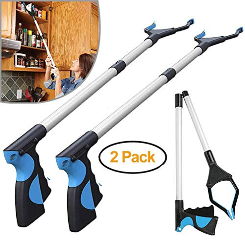 Grabber Reacher Tool 33 Foldable Extender Gripper Tool Claw Garbage ...