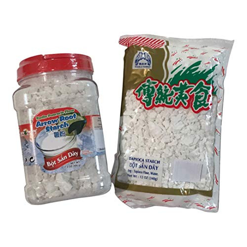 Bot San Day Arrow Root Starch Chunks and Tapioca Starch Chunks Gluten ...