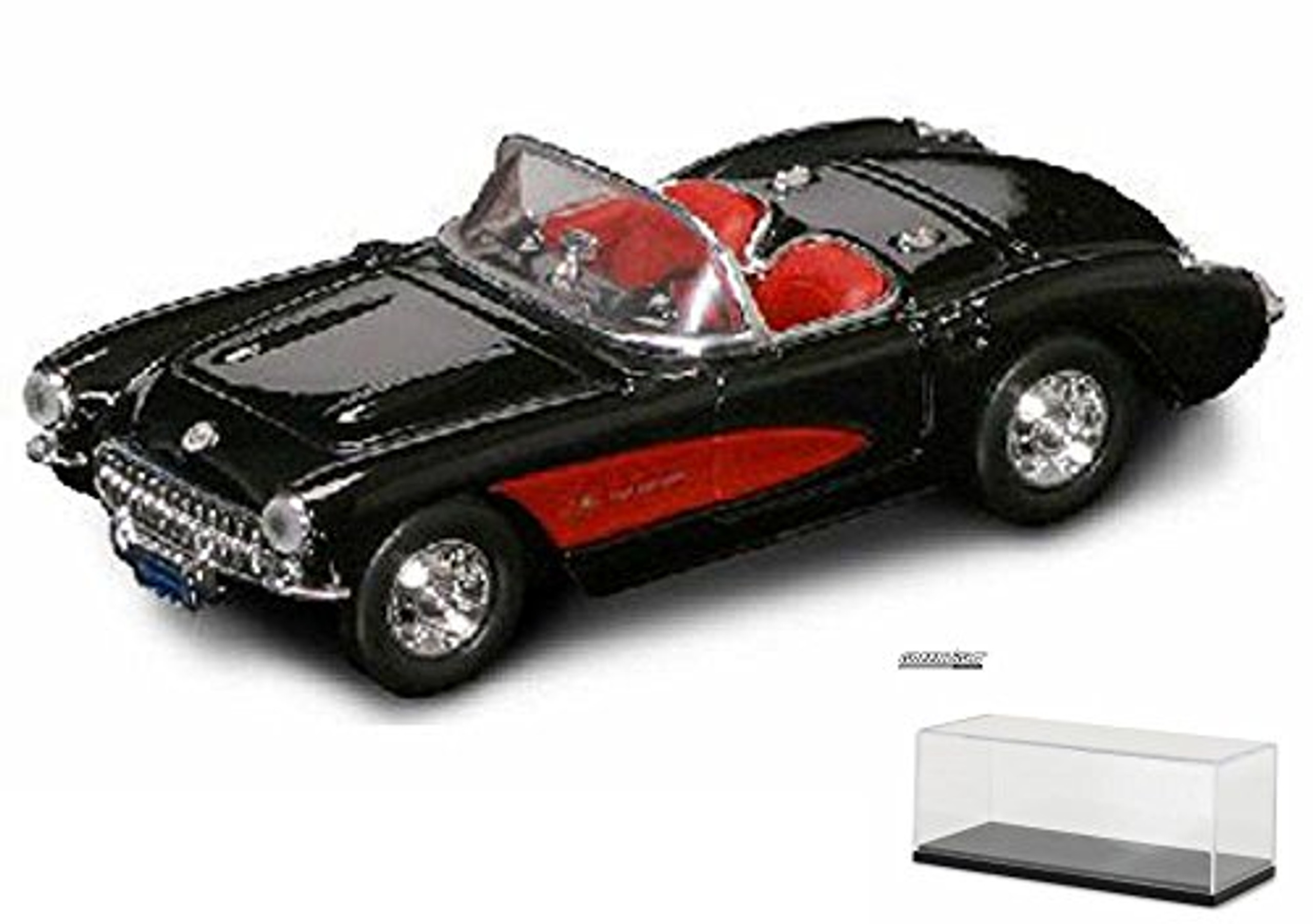 Diecast Car and Display Case Package - 1957 Chevrolet Corvette ...