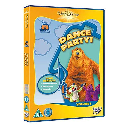 Disney Bear In The Big Blue House - Dance Party 1997 DVD - Warehousesoverstock