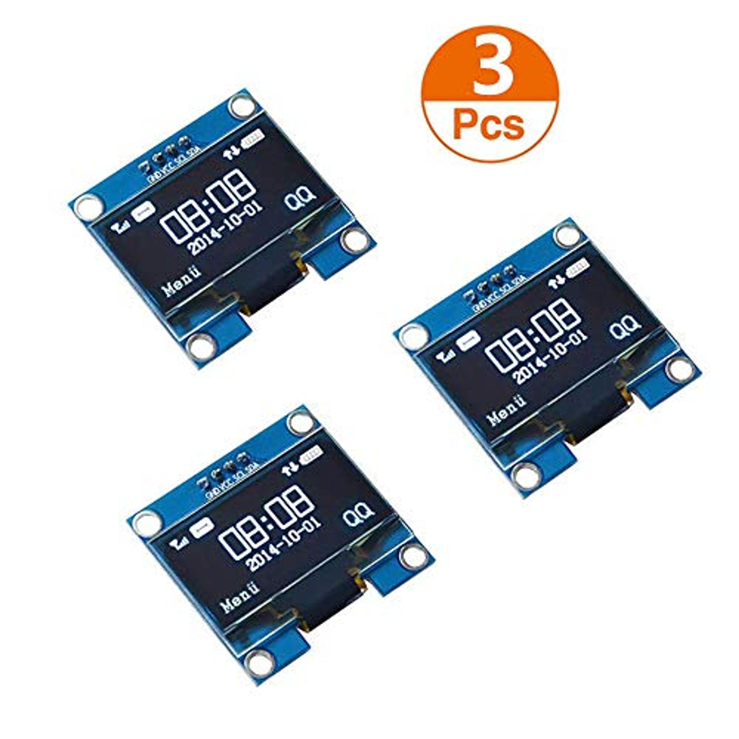 1.5inch OLED Display Module I2C IIC SPI Serial 128128 Color OLED LCD ...