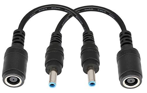 Njuone 5PACK DC Cable 74mm x 50mm Female to 45mm x 30mm Male Charger ...