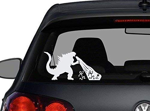 Godzilla Stick Figure Family Decal Sticker by Universal Tagline ...