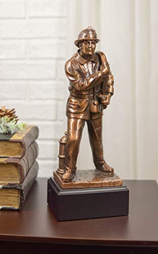 Gifts Decor Ebros Men of Duty Civil Hero Fireman Carrying Hose by ...