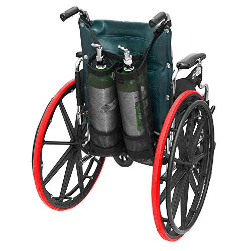 Wheelchair Dual Oxygen Tank Backpack _ Tank Carrying Accessories Bag ...