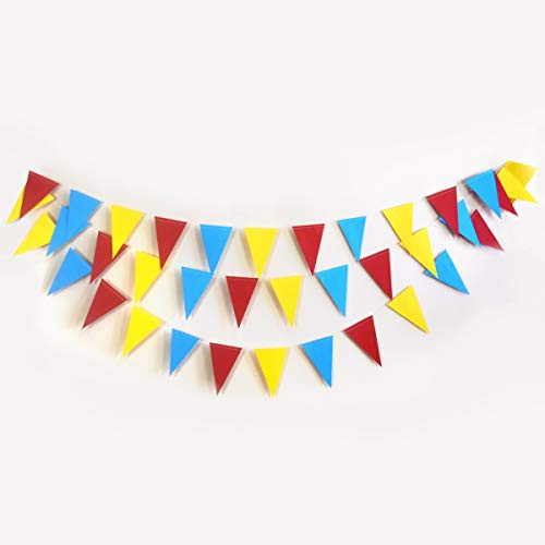 Circus Theme Triangle Banner |Circus Banner - Carnival Banner - Circus ...