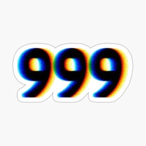 wrld 999 Juice wrld Sticker - Sticker Graphic - Auto, Wall, Laptop ...