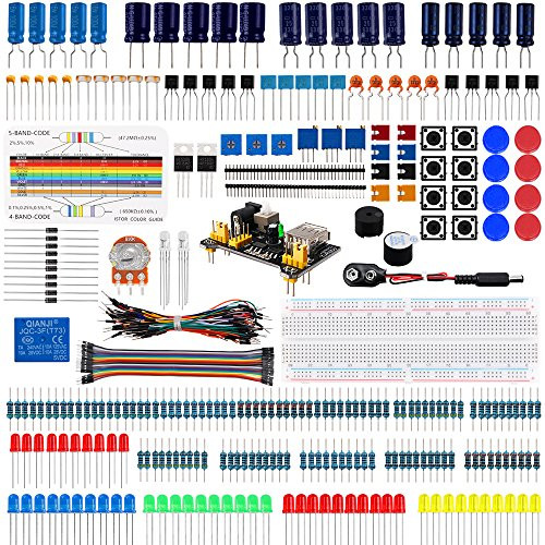 Emakefun Electronics Component Fun Kit With Power Supply Modulejumper Wirepotentiometer
