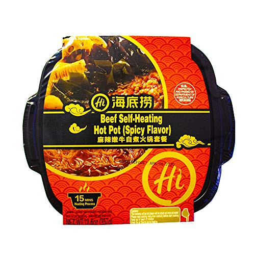 Haidilao Self-heating hot pot-6 flavor availalbe- -Beef Self - Heating ...