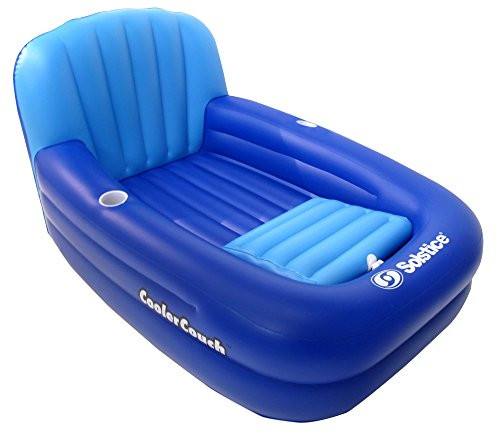 Swimline Solstice by Cooler Couch Inflatable Pool Lounger ...