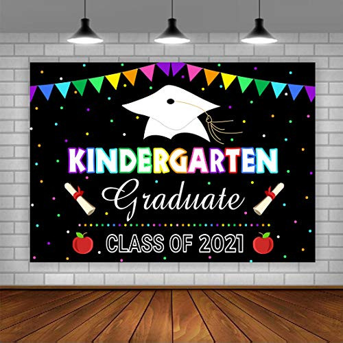 Lofaris Kindergarten Graduation Backdrop Preschool PreK Graduate School ...
