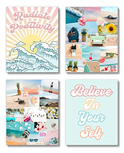 Brooke and Vine VSCO Beach Teen Girl Room Wall Decor Art Prints ...