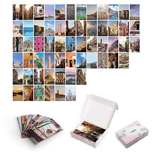 Italy Travel Aesthetic Collage Kit for Wall 4x6" 60 SET Photos for wall ...