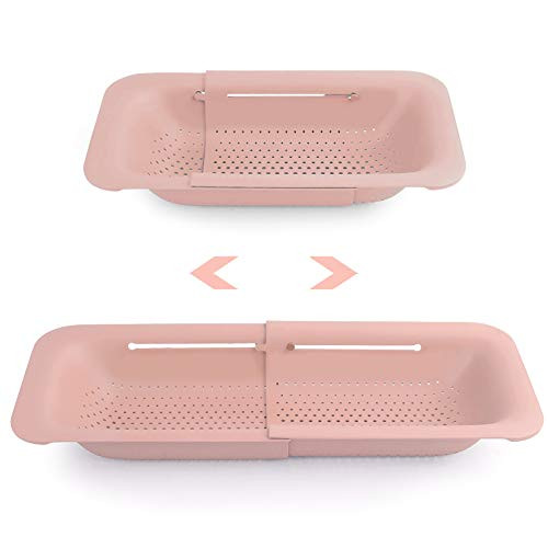 Collapsible Colander Kitchen Extendable Strainer Fruits Vegetables ...