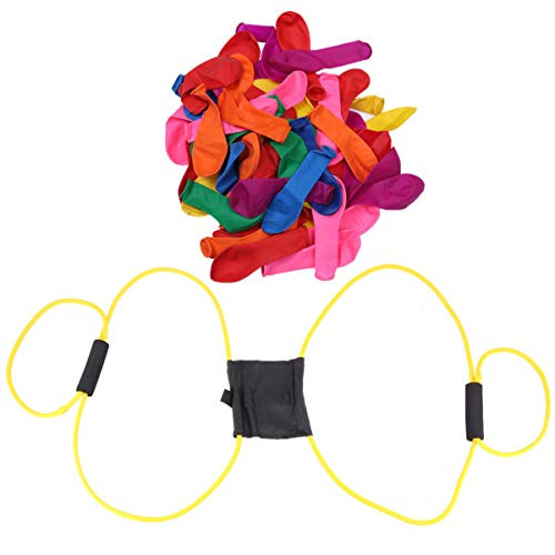 NUOBESTY Water Balloon Launcher Kit 3-Person Water Balloon Slingshot ...