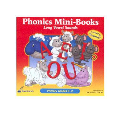 Phonics Mini-Books - Long Vowel Sounds -Grades K-2- - Warehousesoverstock