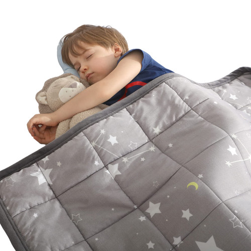 HAOWANER Minky Kids Weighted Blanket 7lbs 41 x 60 inches, Soft Kids and ...
