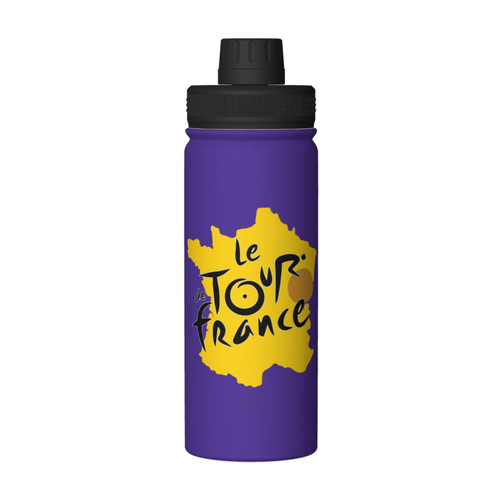 Tour De France Stainless Steel Water Bottle Double Walled 18 Oz Coffee ...