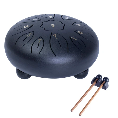 Steel Panda Drum Tank Drum Standard 11 Key 11 Notes 6 Inch Percussion ...