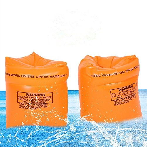 Homegoal Floaties Inflatable Swim Arm Bands Floatation Sleeves Swimming Rings Floats Tube