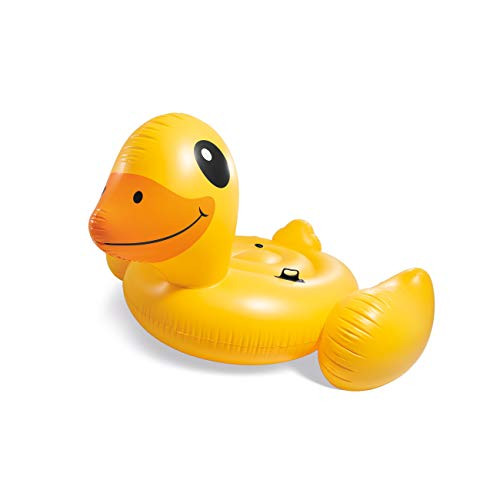 Intex Mega Duck Inflatable Island Yellow - Warehousesoverstock