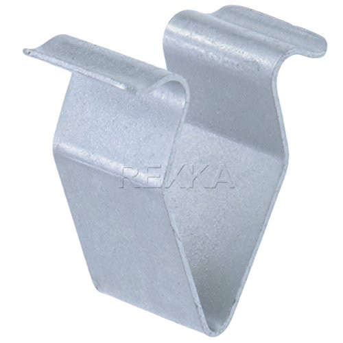 Rexka Metal Trim Panel Spring Clip 16mm for Audi VW 4A0867276A Pack of ...