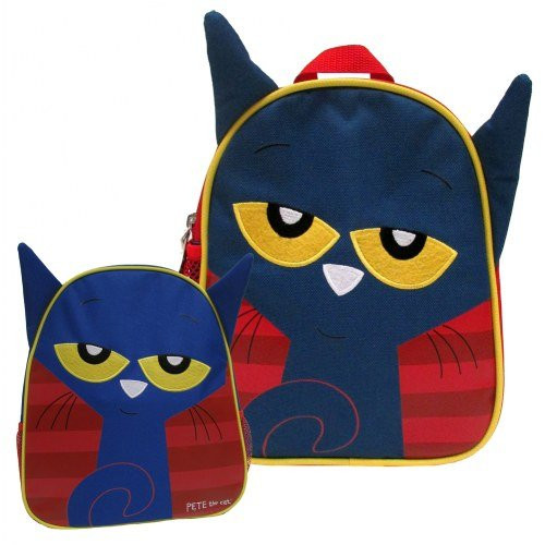 Kids Preferred Pete the Cat Backpack Set - Warehousesoverstock