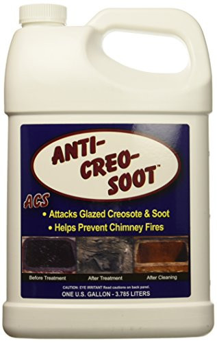 Liquid Creosote Remover - Anti-Creo-Soot | 1 Gallon Bottle | Removes ...