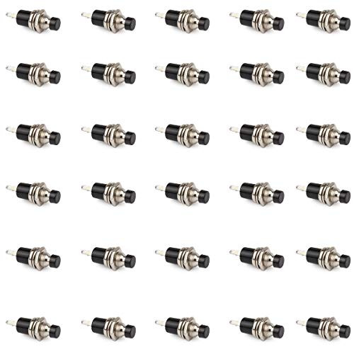 Clyxgs Momentary Push Button Switch SPST Mini Micro Push Button Switch ...