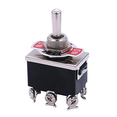 mxuteuk 3pcs Heavy Duty Momentary Rocker Toggle Switch 16A 250V 20A ...