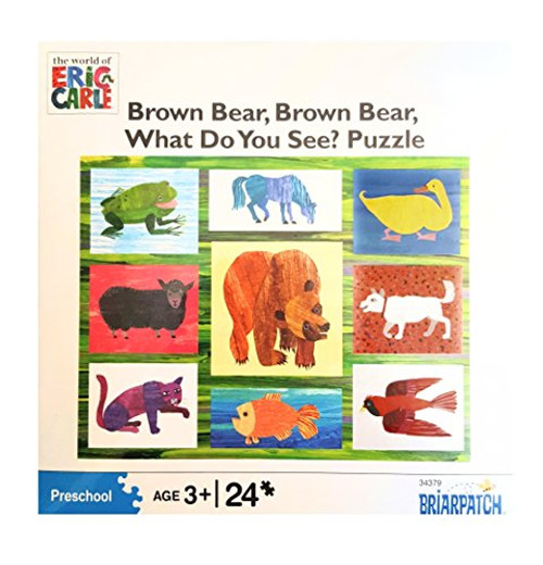 The World of Eric Carle Brown Bear Brown Bear What Do You See? Puzzle ...